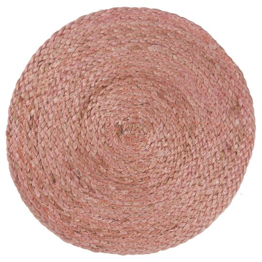 IB Laursen - placemat - jute - roze - 35 cm | K'OOK! IB Laursen - placemat - jute - roze - 35 cm | K'OOK!